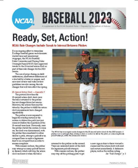 NCAA Requirements - MAC Umpires